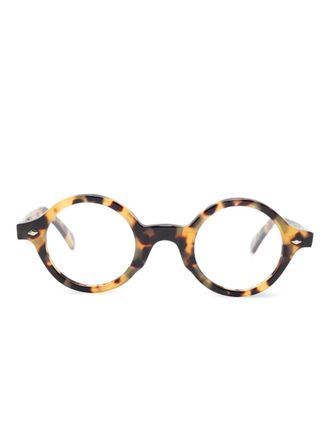 Family Affair lunettes de vue Hopkins à monture ronde - Marron