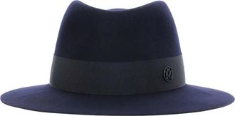 Maison Michel Caps & M&uuml;tzen - Andre Fedora Hat - Gr. L - in Schwarz - f&uuml;r Damen