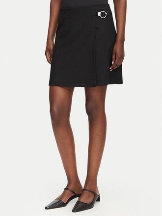 HUGO BOSS Minirock Rilasi 50564193 Schwarz Regular Fit