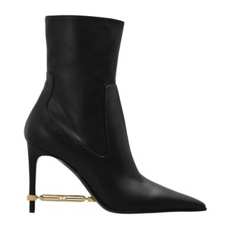 Dsquared2 Ledermokassins mit Applikation - - Shoes - Damen - Schwarzk - 38 EU