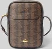 Lacoste Umh&auml;ngetasche mit Logo-Print Modell Blend Vertical Camera Bag
