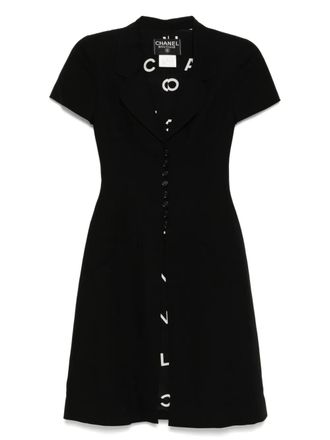 Chanel manteau en laine 1997 - Noir