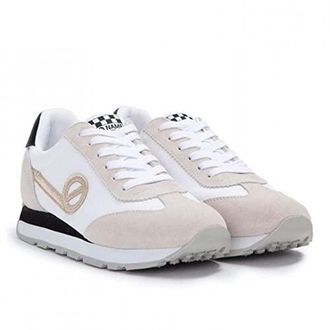 No Name No Name City Run Jogger Velours Textile Femme White