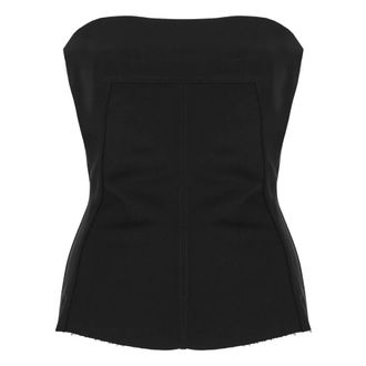 Rick Owens Top - - Tops - Damen - Schwarzk - S