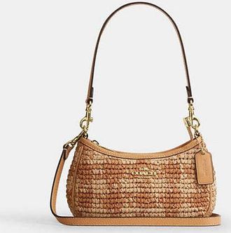 Coach Teri Mini-Umh&auml;ngetasche Mit Gingham-Print