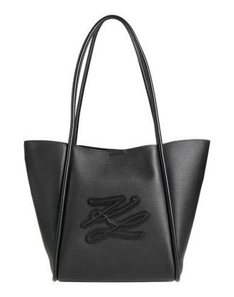 Karl Lagerfeld K/AUTOGRAPH PATCH MEDIUM TOTE BAG