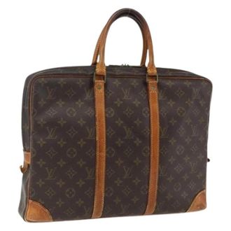 Louis Vuitton Pre-owned Vintage Canvas Handtasche - - Pre-owned - Damen - Braun - ONE SIZE