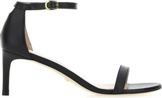 Stuart Weitzman Femme, Chaussures, Noir, Taille: 39 EU Nunakedstraight 60 Sandales