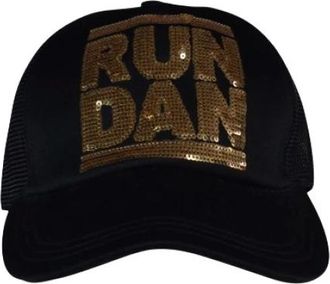 Dsquared2 Homme, Accessoires, Noir, Taille: ONE Size Run Dan Cap