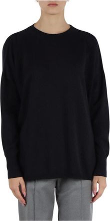 Fabiana Filippi Femme, Pulls, Bleu, Taille: 42 FR Pull en laine de cachemire avec d&eacute;tails en lurex
