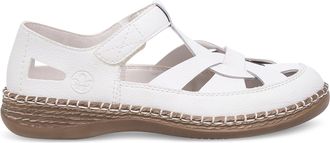 Rieker Halbschuhe Rieker 46455-80 Wei&szlig;