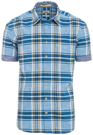 Camel Active Herren 409234/7S54 Hemd, Strong Blue, M