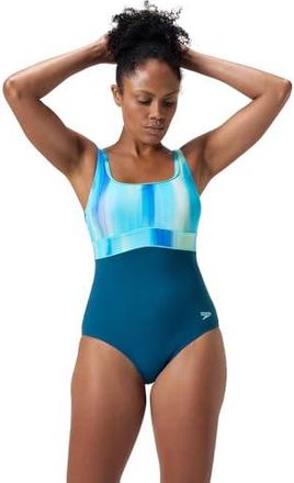 Speedo Shaping ContourEclipse Printed Swimsuit 46