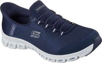 Skechers Damen Glide-Step-Pursuit Hands Free Slip-ins Sneaker, Marineblau, 37.5 EU