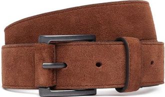 Tommy Hilfiger G&uuml;rtel Th Soho Roller Suede 3.5 AM0AM14554 Braun