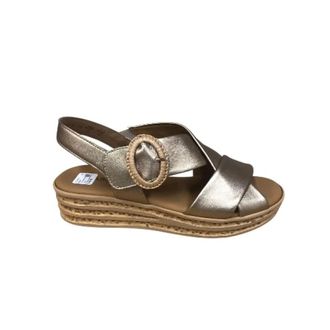 Gabor Femme, Chaussures, Beige, Taille: 38 1/2 EU Sandales