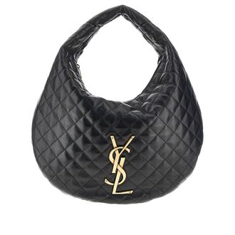 Saint Laurent Icare quilted nappa leather hobo bag Woman One Size