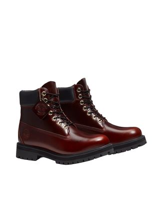 Timberland 6-Inch Waterproof Leather Boot - Burgundy
