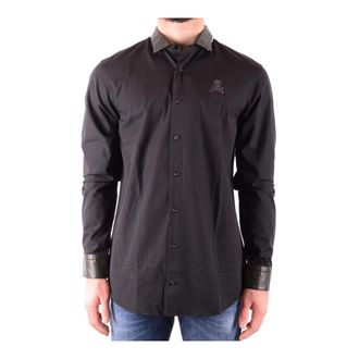 Philipp Plein Casual Hemd - - Shirts - Herren - Schwarzk - S