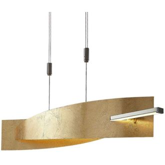 Lucande Gebraucht] Lucande Led H&auml;ngeleuchte Marija Pendelleuchte Deckenlampe Leuchte Gold Led 24 w B-Ware