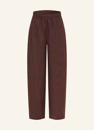 Arket Arket Leinenhose braun