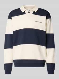 Marc O'Polo Denim Relaxed Fit Troyer aus reiner Baumwolle