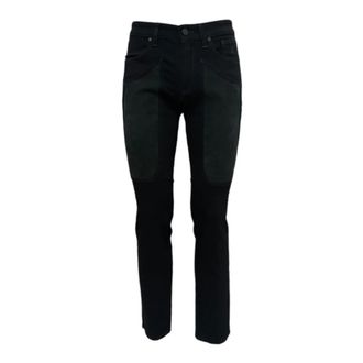 Jeckerson Schwarze Slim Fit Jeans - - Jeans - Herren - Schwarzk - W42