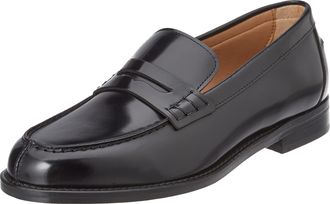 Lottusse Damen Chris Moccasin, Black, 39 EU