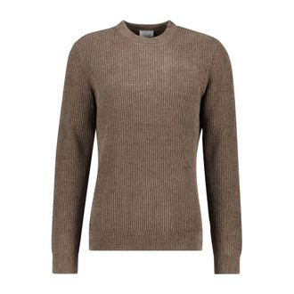 Profuomo Rundhals-Strickware - - Knitwear - Herren - Braun - L