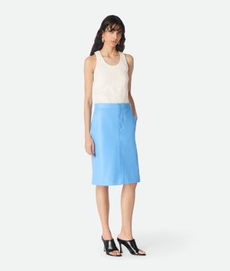 Bottega Veneta Jupe En Cuir - Bottega Veneta