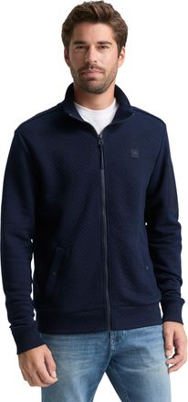 Tom Tailor Herren 1049263 Sweatjacke Mit &Auml;rmeltasche, 10668 - Sky Captain Blue, 3XL EU