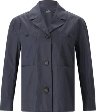 Max Mara Femme, Vestes, Bleu, Taille: 30 FR Light Vestes