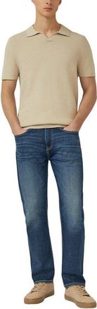 s.Oliver Poloshirt mit Rippb&uuml;ndchen