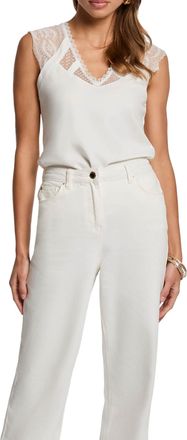 Morgan Damen 252-demyl Kurzarm-T-Shirts, Off White M, Large