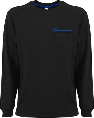 Sun 68 Herren, Sweatshirts & Hoodies, Schwarzk, 2XLGr&ouml;&szlig;e