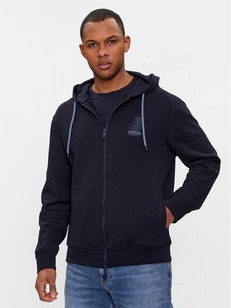 A|X Armani Exchange Sweatshirt 3DZMHS ZJGGZ 15CX Dunkelblau Regular Fit