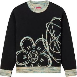 Kenzo Pull r&eacute;versible &agrave; motif