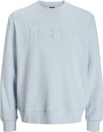 Jack & Jones Crew Neck Jcopacer Sweat à col Rond, Bleu subdued, XS Homme
