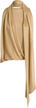 Alberta Ferretti Femme, Tops, Jaune, Taille: 42 FR Hauts