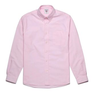 Sebago Whaleback Oxford Baumwollhemd - - Shirts - Herren - Rosa - 2XL