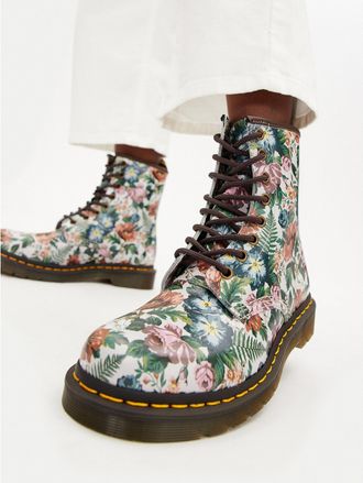 Dr. Martens Schn&uuml;rstiefel Dr. Martens 1460 English Garden 31689649 Bunt