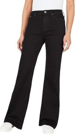 Pepe Jeans London Skinny Flare Taille Ultra Haute PL204595 Jeans, Bleu (Denim-XG6), 34W / 32L Femme