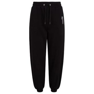 Karl Lagerfeld Karl Lagerfeld Jeans, Femme, Pantalon De Surv&ecirc;tement Passepoil&eacute;, Coupe R&eacute;guli&egrave;re, Noir, M