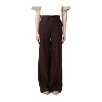 Colmar Leinen-Palazzo-Hose - - Trousers - Damen - Braun - XS