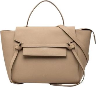 Celine Sac banane mini Pre-owned - Femme - Pre-owned - Beige - Taille: ONE Size