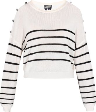 Dreimaster Dreimaster Zur Seite fahren Frauen cremewei&szlig; schwarz