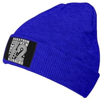 Generic Bonnet dhiver Tricoté 72 New York Vintage Estampillé Anti-Transpiration Bonnet Chapeau Tricot Chaud Chapeau Tricoté pour Adultes Cyclisme Ski