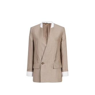 Victoria Beckham Veste encolure V en laine vierge