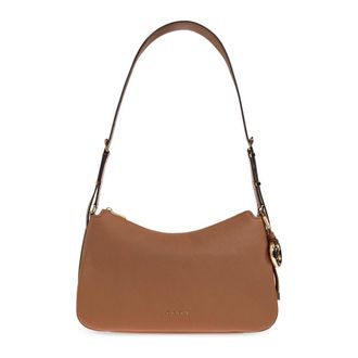 Michael Kors Nolita Medium Schultertasche aus genarbtem Leder - - Bags - Damen - Braun - ONE SIZE