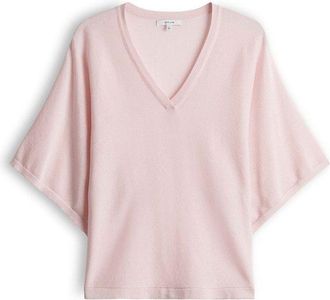 OPUS Strickpullover mit Fledermaus&auml;rmel Leichte Transparenz f&uuml;r feminine Looks